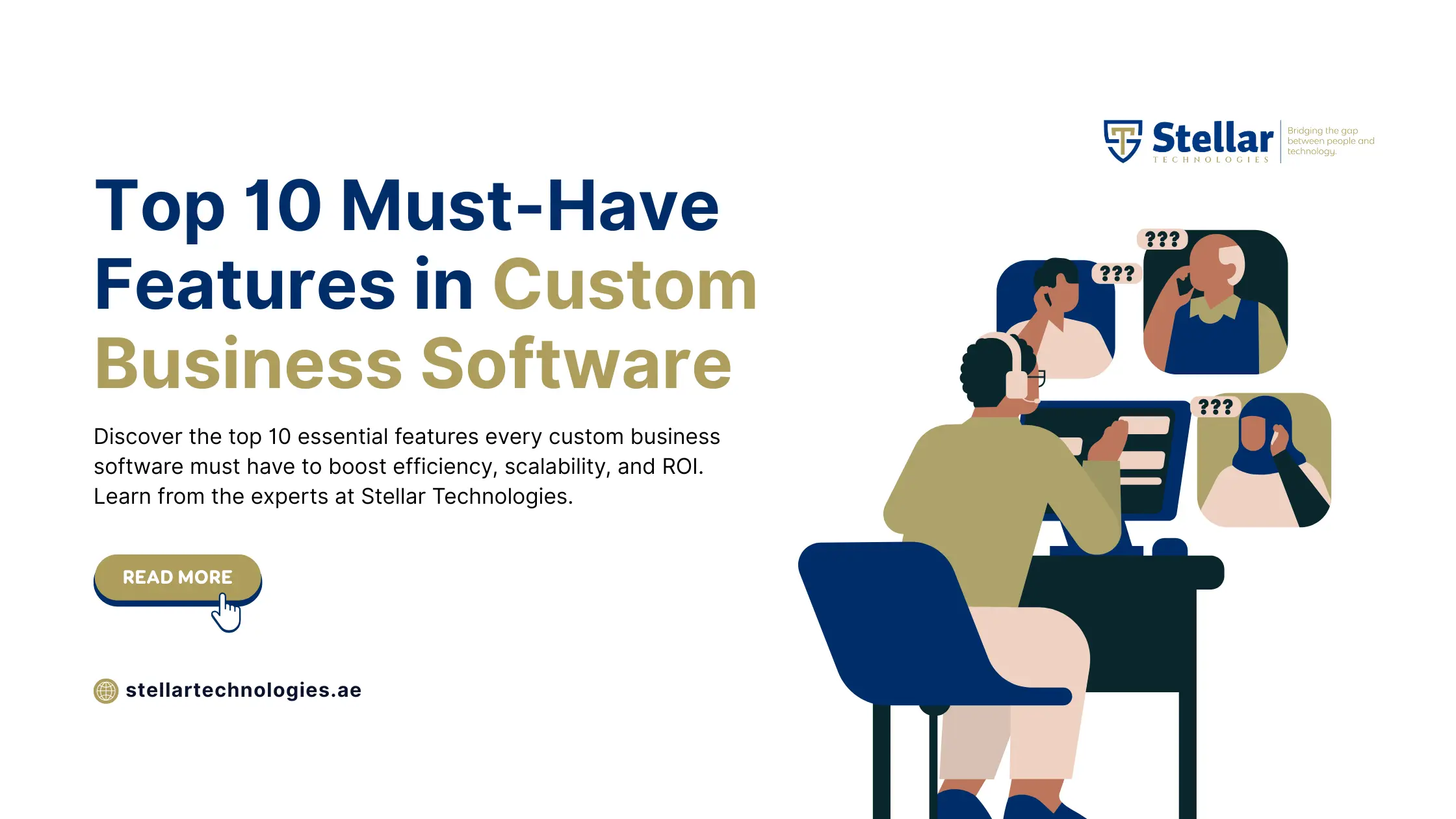 Top 10 Must-Have Features in Custom Business Software - Stellar ...